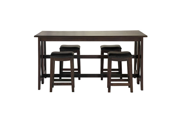 Carmina 5-piece Counter Dining Set – Bernards Furniture